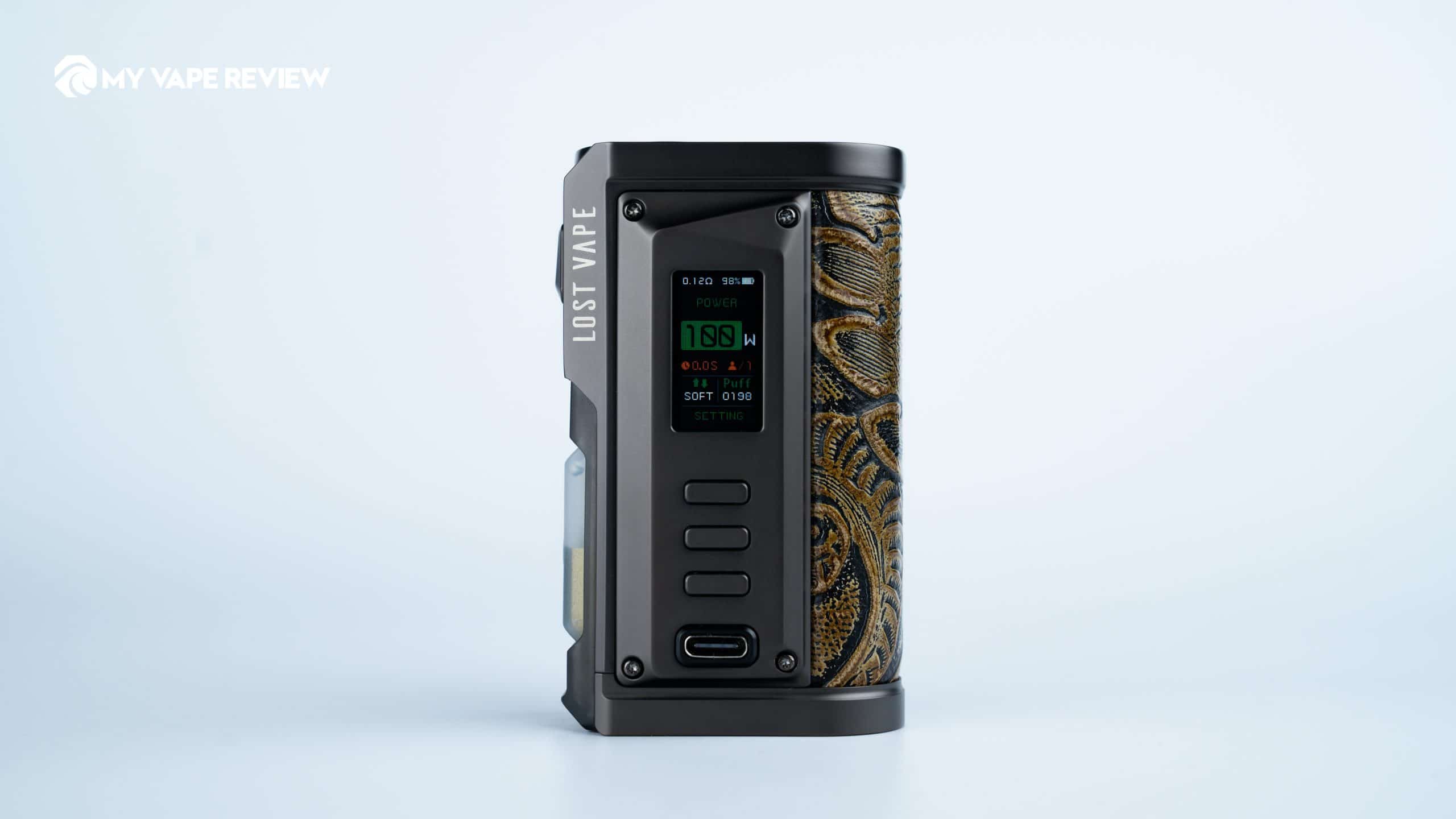 Lost Vape Centaurus Quest BF 100W Box Mod Review: Max out Your Flavor ...