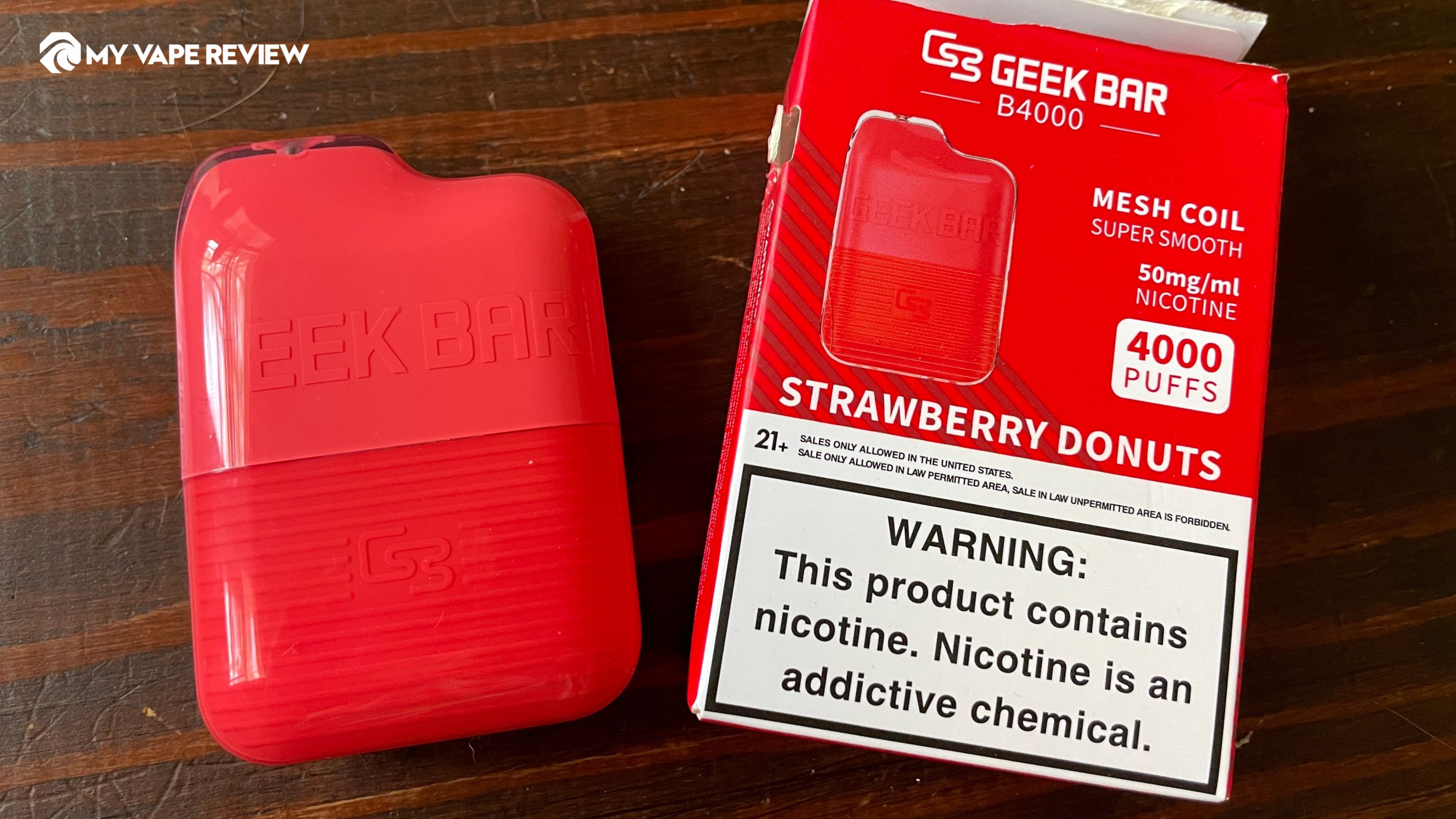 Geek Bar B4000 Review: Vivid & Shiny & Flavorful Clouds - My Vape Review