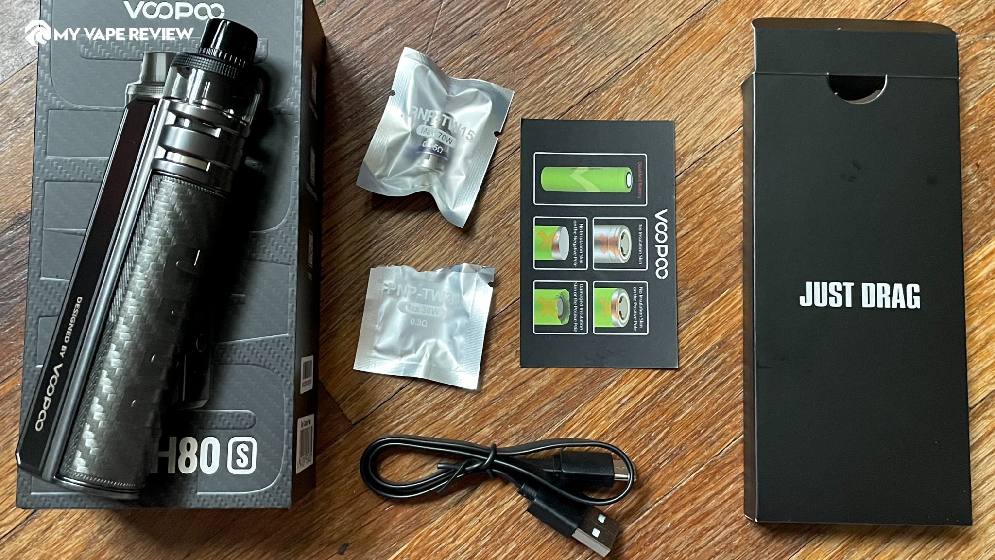 Voopoo Drag H80S Pod Mod Review: Slim While Offering Strong Throat Hits ...